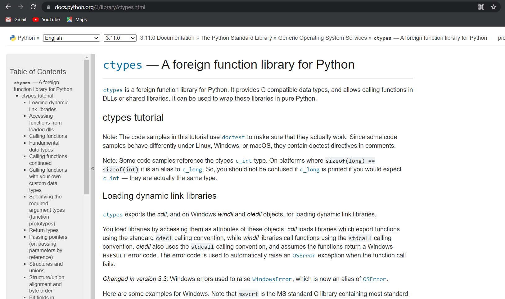 Python modulenotfounderror no module named ctypes