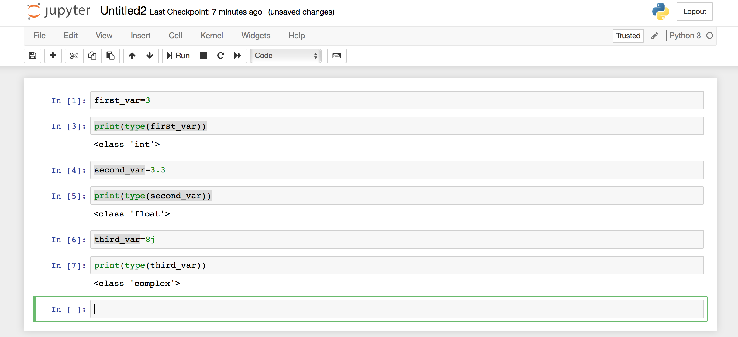 Python Variables : Python basics for Data Scientist