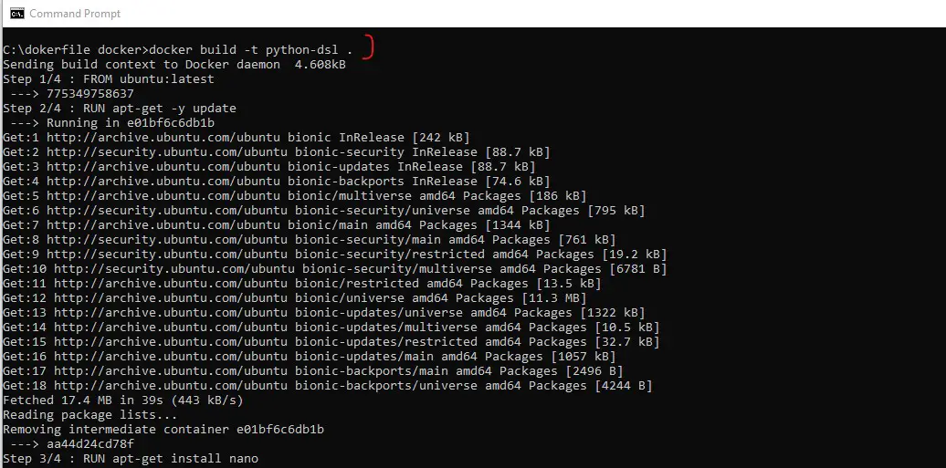 How To Build Docker Image From Dockerfile Only 4 Steps