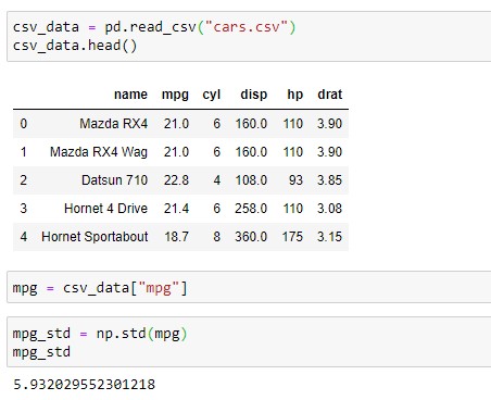 Numpy Standard Deviation Calculation with the Best Examples